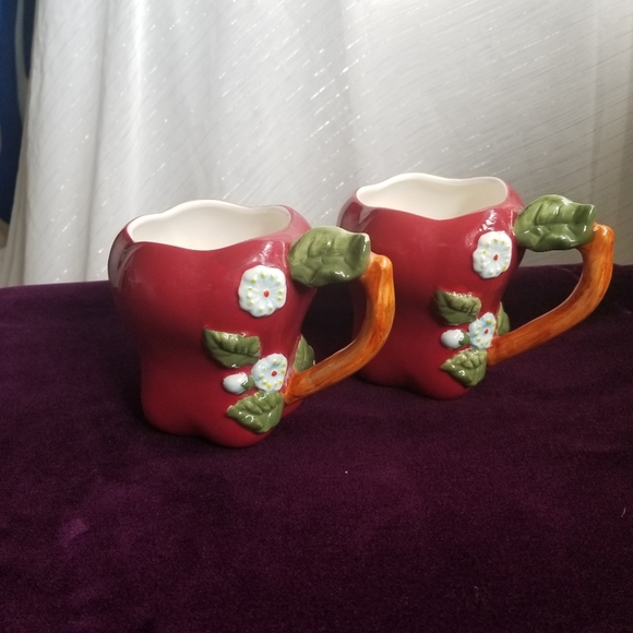 KK Ceramic | Kitchen | Kk Ceramic China Apple Shape Spring Majolica ...